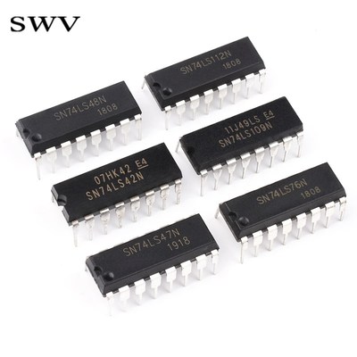 SN74HC48/74HC112/74HC123AP/74HC138/SN74HC139N芯片IC直插DIP16