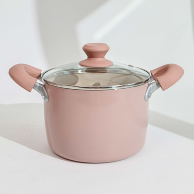 加深款 陶瓷不粘汤锅不粘锅小 16/18/20/22cm