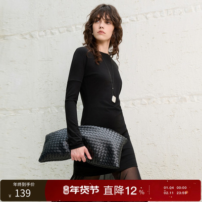 丽雪leisure2025秋季新款休闲套装长袖上衣网纱半身裙两件套