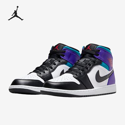 Nike/耐克 AIR JORDAN 1男子潮流时尚运动休闲高帮板鞋DQ8426-154