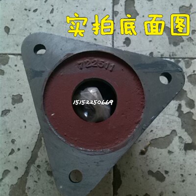 三角形法兰式轴承座722505DA 722506DA 722507DA闷盖 机械轴承箱