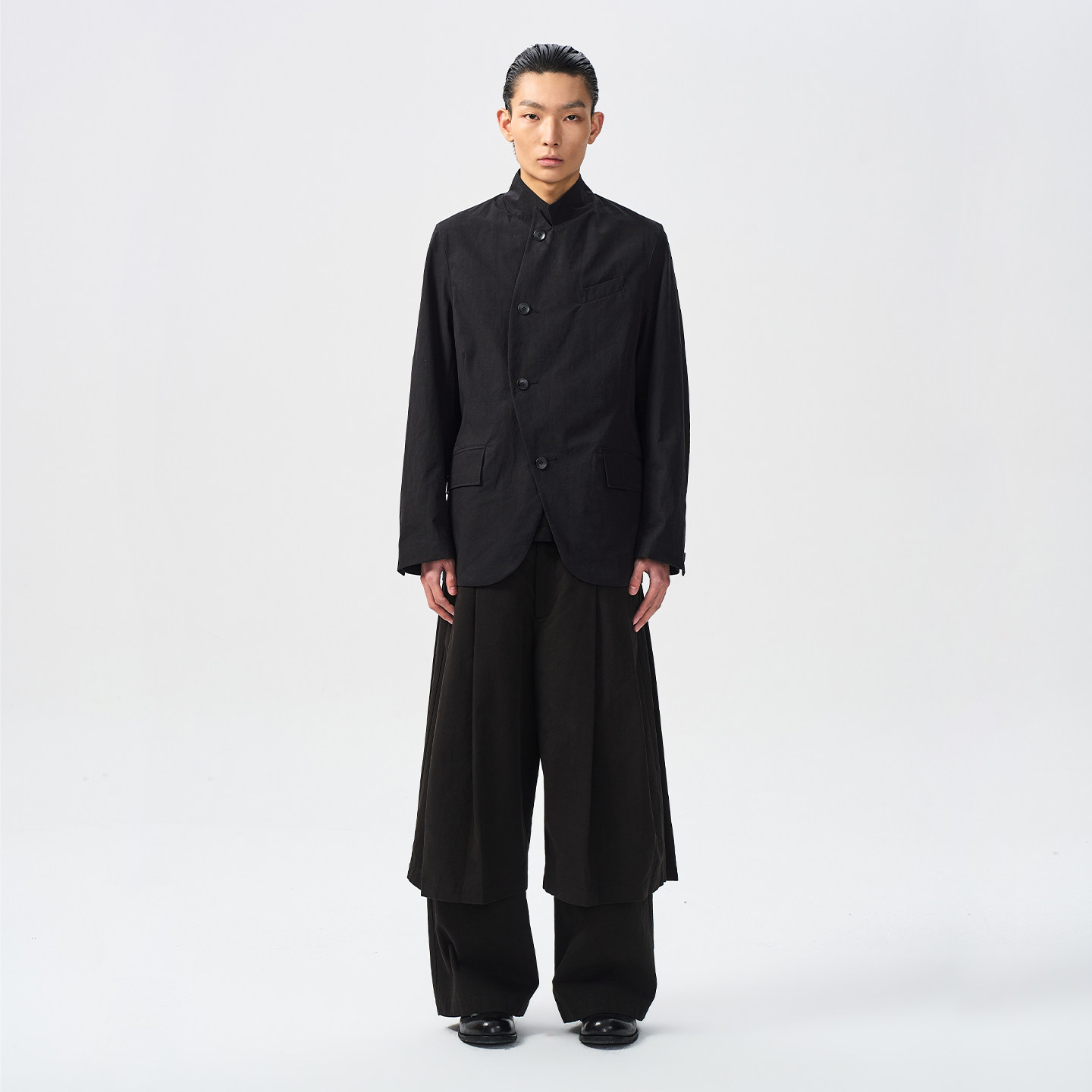 ATTEMPT AW26 弧门襟西装