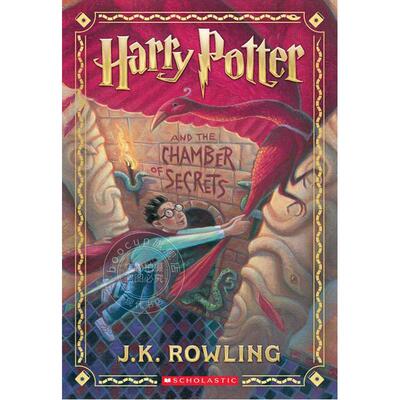 预售 哈利波特与密室 学乐出版社新版 英文原版 Harry Potter and the Chamber of Secrets Scholastic JK罗琳