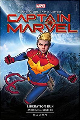 漫威惊奇队长：自由之跑 英文原版 Captain Marvel: Liberation Run Prose Novel 精装 漫威宇宙小说 复仇者联盟