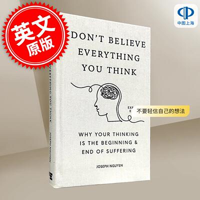 现货 不要轻信自己的想法 Joseph Nguyen 英文原版 Don't Believe Everything You Think