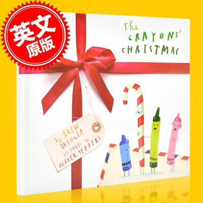 现货 小蜡笔的圣诞节 英文原版 The Crayons’Christmas 德鲁·戴沃特 Drew Daywalt 儿童精装绘本