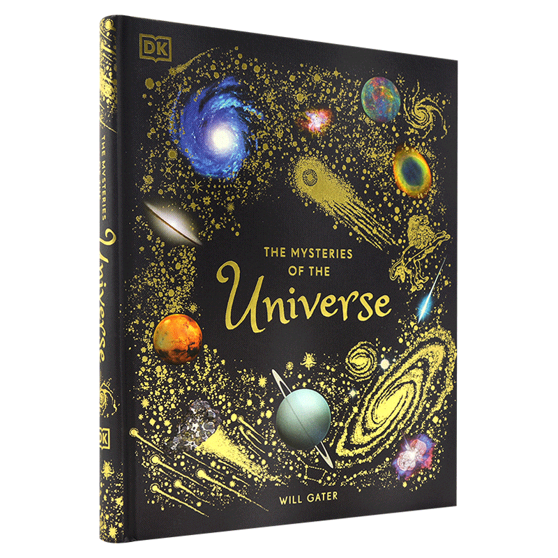 现货 宇宙的奥秘 DK百科系列 英文原版 The Mysteries of the Universe 儿童科普百科
