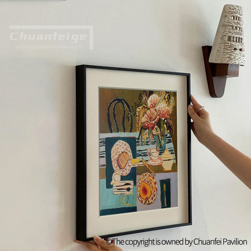 手工肌理砂岩画现代简约客厅装饰画沙发背景墙挂画酒店餐厅玄关画