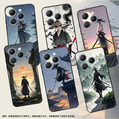 适用InfinixHot 40手机壳Tecno Pop 6 Pro全包边Hot40侠客商务Tecno Pova 3耐磨超薄Smart 8硅胶保护套