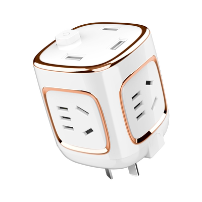 转换器魔方插座带USB充电