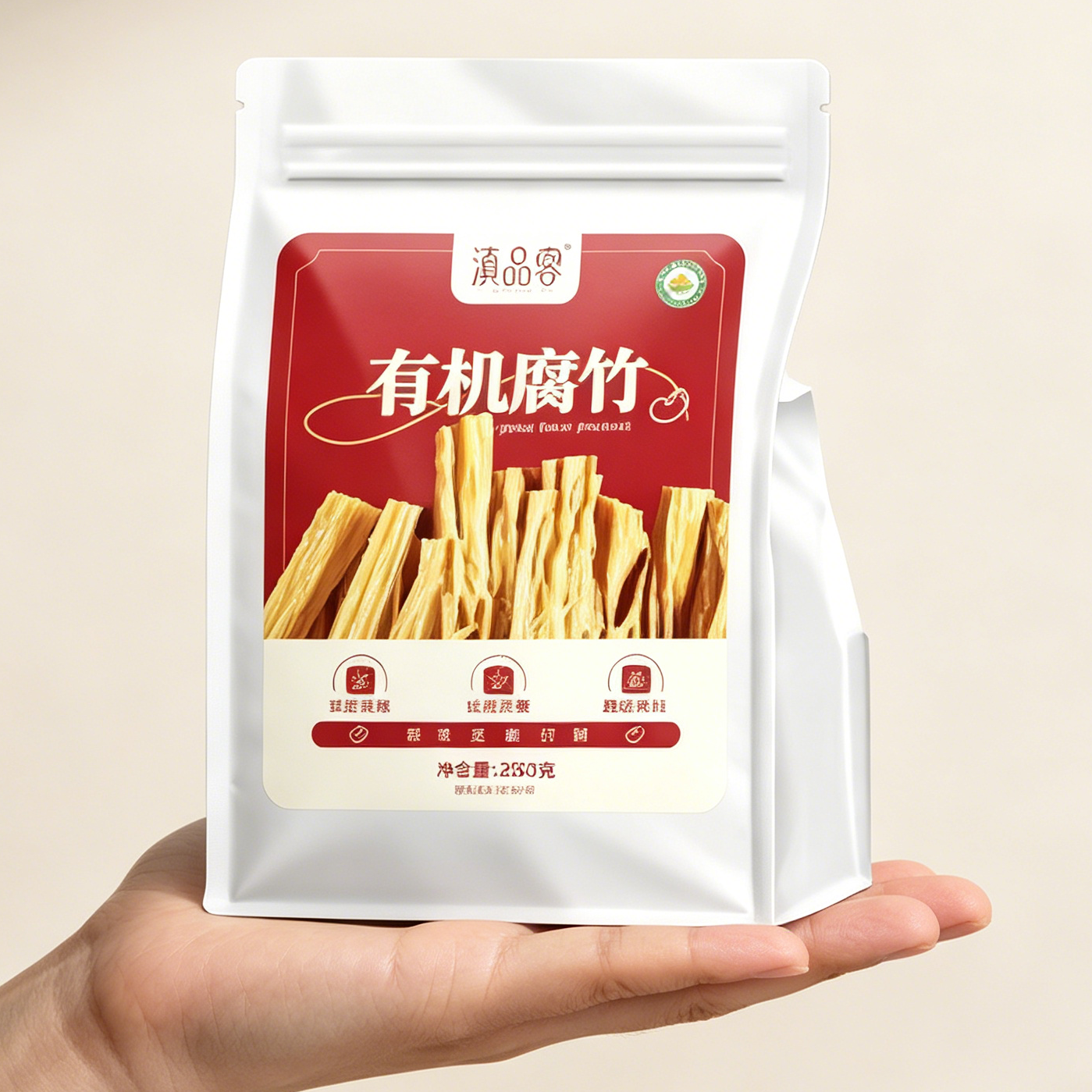 滇品客石屏有机腐竹云南干货特产豆制品凉拌火锅豆腐皮食材凉拌菜