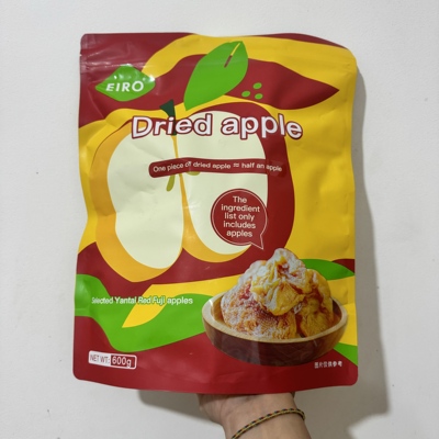 猫猫  山东烟台红富士干EIRO苹果干600g