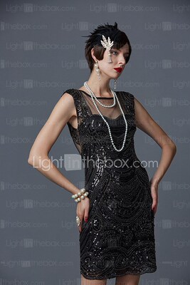 1920s Flapper Fancy Dress Roaring 20s Party Gatsby costume