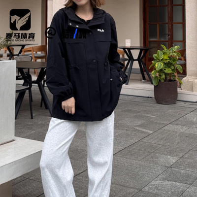 斐乐ORIGINALE正黑潮流百搭夹克