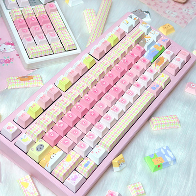 FKKeys猫猫队键帽五面热升华