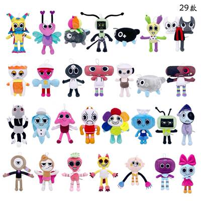跨境新品dandy’s world plush 丹迪的世界毛绒玩具玩偶公仔娃娃