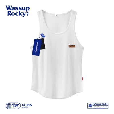 Wassup国潮运动篮球背心夏季坎肩