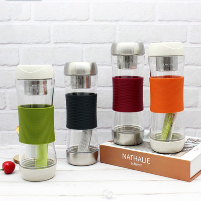 微瑕疵乐扣茶杯带茶网HLC820T