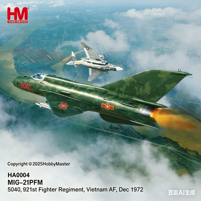 HM172MIG-21PFM合金成品模型