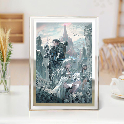 星之终途Stella of The End水晶玻璃相框二次元游戏周边摆台摆件