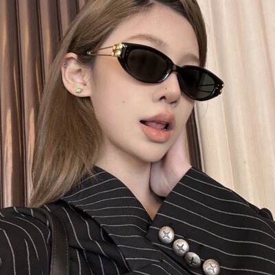 柏川猫眼gm板材墨镜女高级感