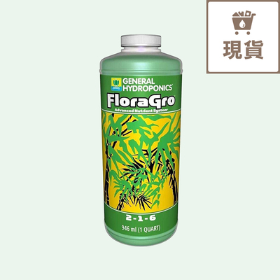 General Hydroponics Flora Series Flora GRO 进口植物营养液