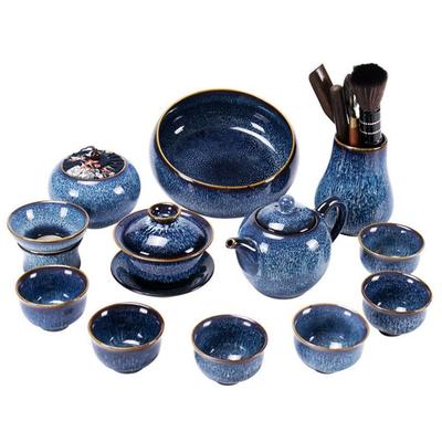 Chinese Kung Fu Tea Set glass Portable Teapot Set