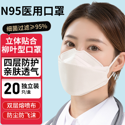 【防工业粉尘】n95医用防护口罩