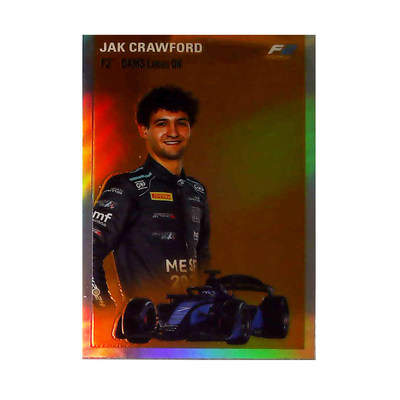 Topps杰克克劳福德F1收藏卡