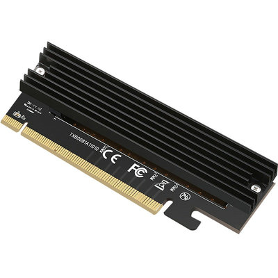 m.2转接卡 PCIE3.0电脑高速扩展卡X16固态硬盘NVME 主板显卡