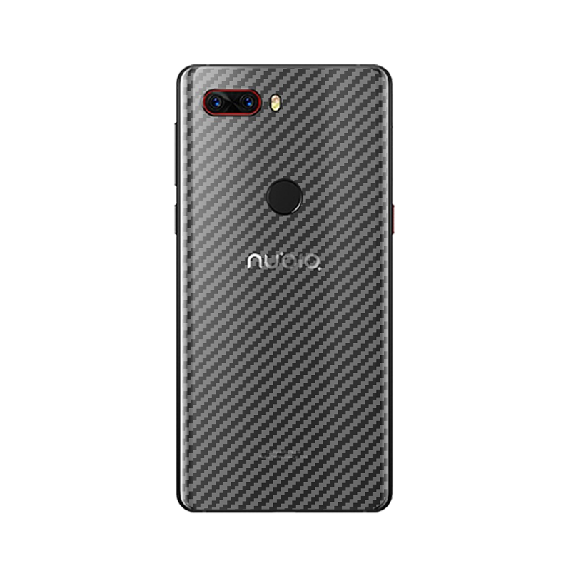昌想适用努比亚Z18手机后膜Nubia Z18mini碳纤维背膜中兴V18防刮NX606J磨砂NX612J保护NX611J软贴小牛9抗指纹_虎窝淘