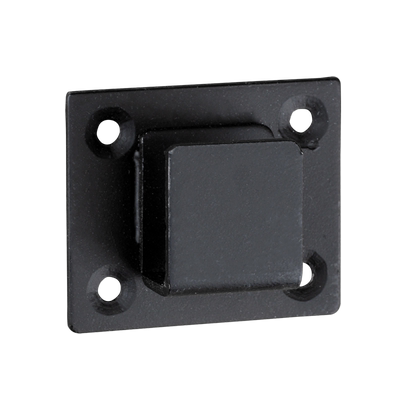 上墙方管中托手机配件横梁支撑托架扁管左右托超市货架展示挂钩