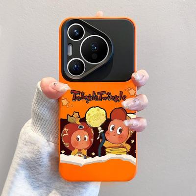 适用于华为pura70pro手机壳新款p70超火星星人卡通mate70pro液态硅胶60pro+全包镜头ult防摔40女p60pro可爱50