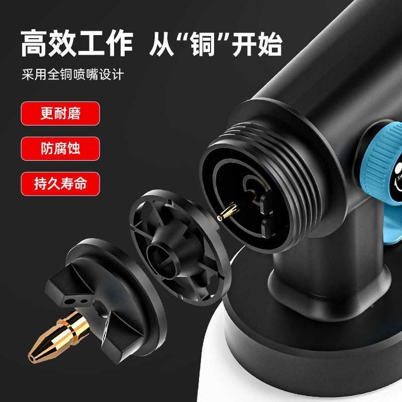 博来电动喷漆枪油j漆喷枪乳胶漆喷涂神器家用小型锂电喷涂机高雾