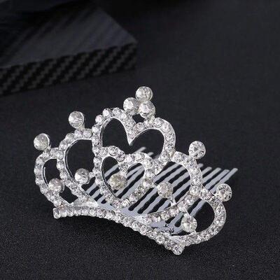 Crown Kids Girls Wedding Hair Accessories Crystal Headdress