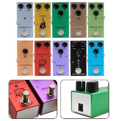 1PC Mini Portable Guitar Effect Pedal Compressor Distortion