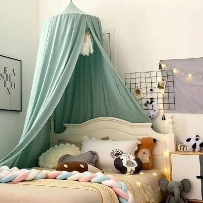 Crib Bed Tent Hung Dome Mosquito Net Baby Bed Baby Girl