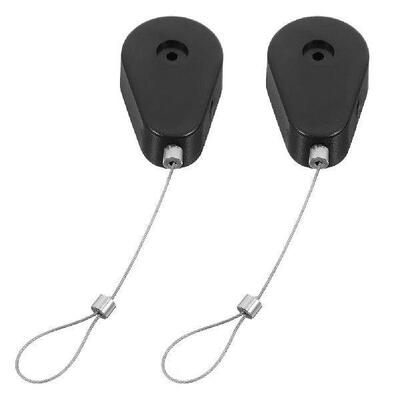 2 Pcs Anti-theft Pull Box Commodity Lost Cable Case