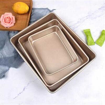 Non-stick rectangular baking tray snow flake cookies nougat
