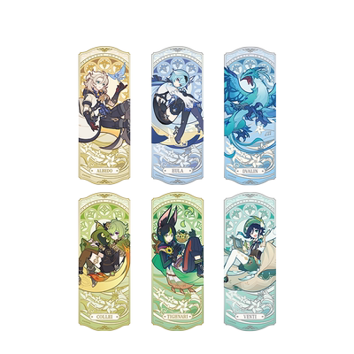 原神官方风花的呼吸系列收藏卡