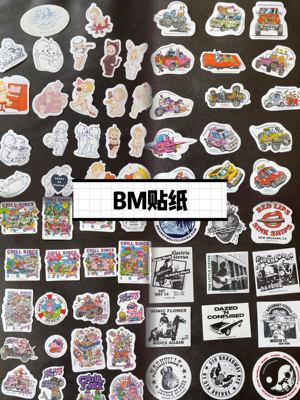 brandyMelville BM正品卡通贴纸贴画 随机发