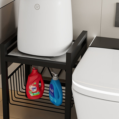 小型洗衣机置物架卫生间阳台夹缝收纳小吉底座石头M1放置储物架子