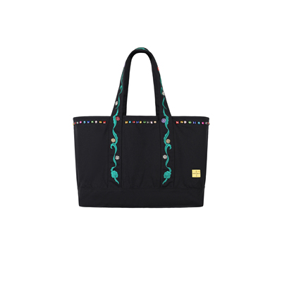 ESOTERIC 喜行乐宝石绣花托特包 JEWELED EMBROIDERY TOTE BAG