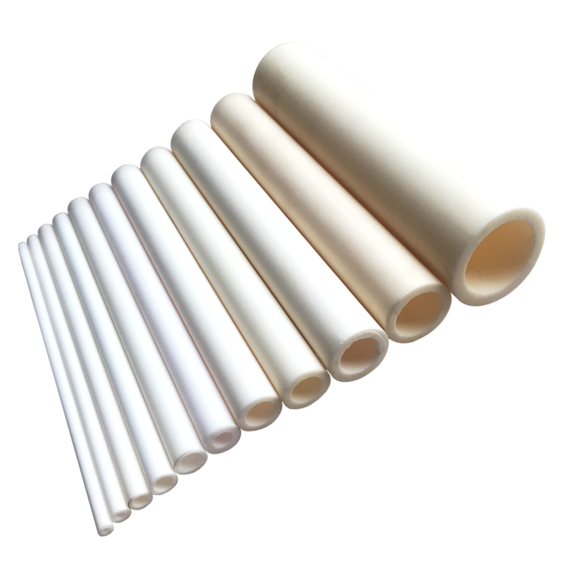 氧化铝高铝绝缘空心陶瓷管单孔耐高温耐腐蚀 99刚玉热电偶保护管_虎窝淘