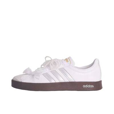 【定制球鞋】Adidas neo VL Court 2.0   板鞋  霜晶流华 ID6015