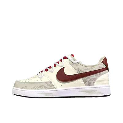 【定制球鞋】 Nike Court Vision 1 板鞋 赤焰祥瑞 DM1187-101