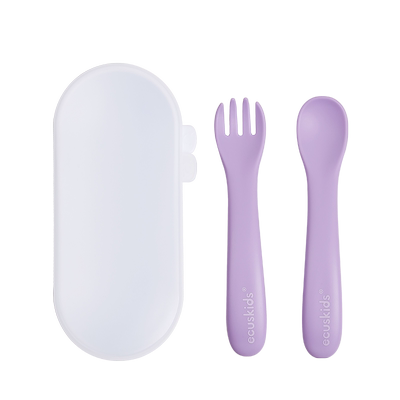 爱卡思宝宝学吃饭训练叉勺