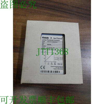 原装供应KNICK isoTrans A47 H1/1 0 至 20mA