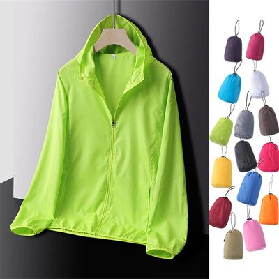 Chaqueta de secado rápido con protección solar UV para hom