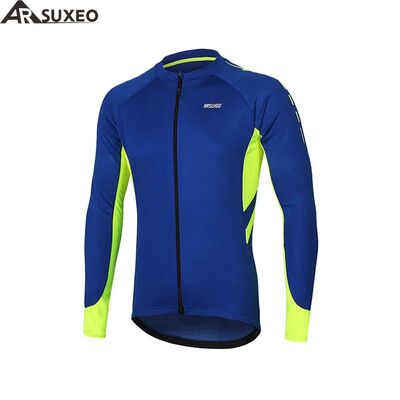 ARSUXEO-Camiseta de manga larga de Ciclismo para hombre, Mai